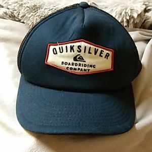 Quiksilver | Accessories | Quiksilver Boarding Company Cap Mesh | Poshmark